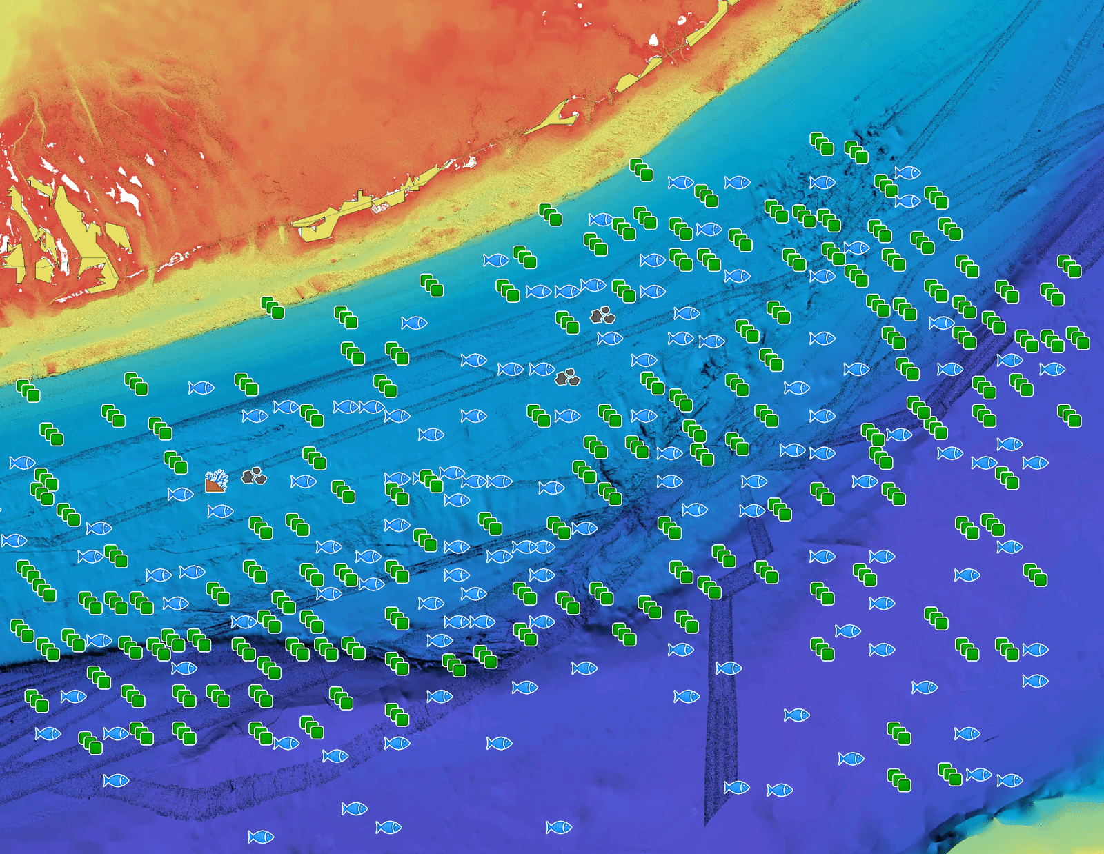 Florida Keys - 11,000 + GPS Fishing Numbers – Fish On