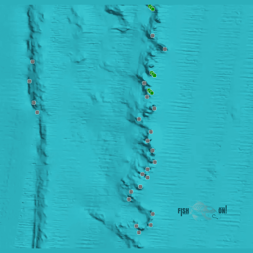 The Elbow Fishing Spots - Deep Offshore Numbers – Fish On